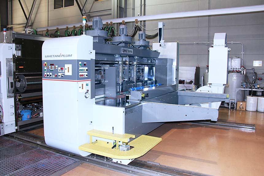 EQOS | Corrugated Printing machine of UMETANI
